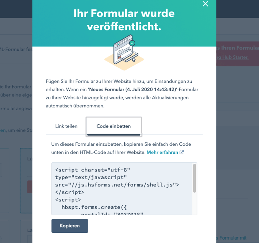 So erstellen Sie ein Formular