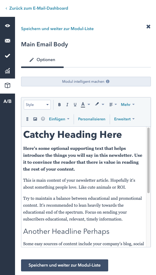 So schreiben Sie eine gute E-Mail-Vorlage