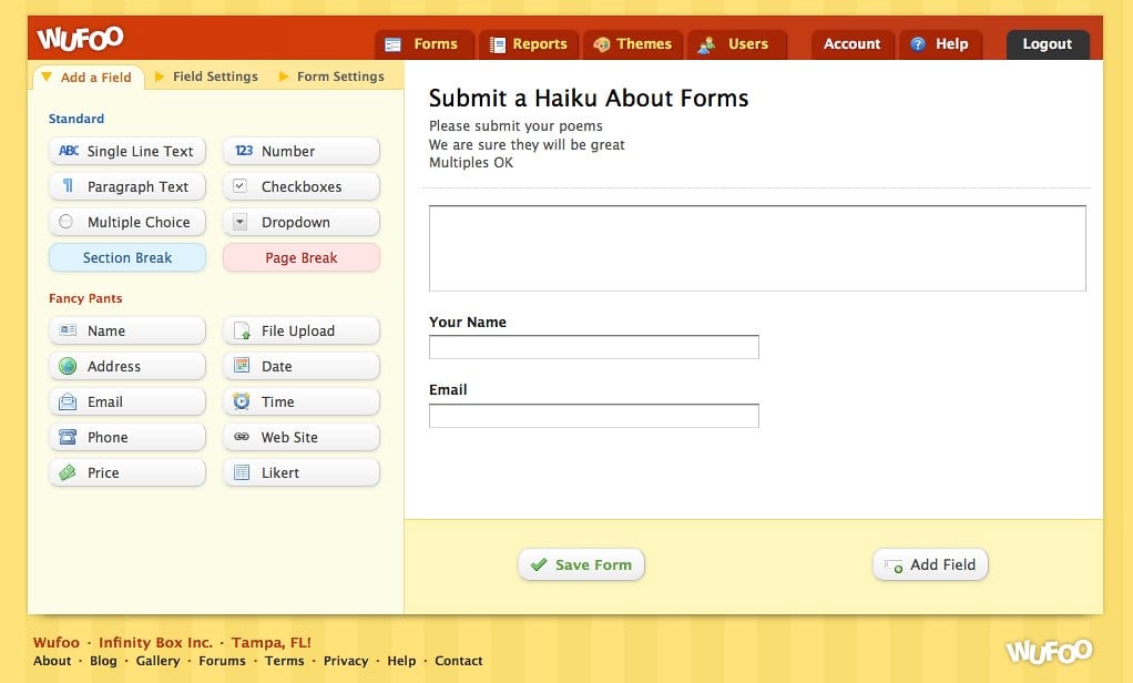 Die 21 besten Online-Formulardesigner-Tools im Vergleich