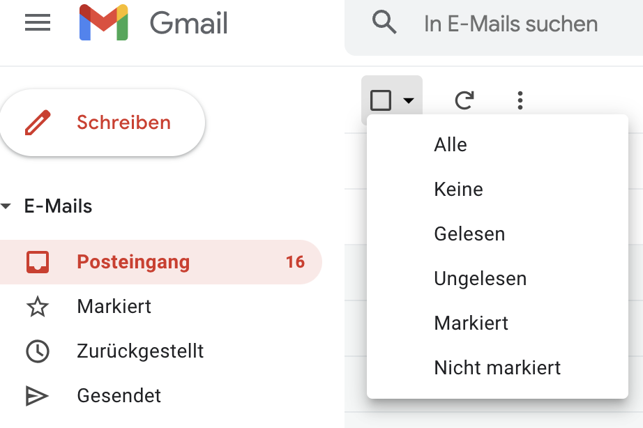 Gmail Posteingang durchsuchen: So finden Sie alles wieder