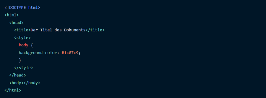 HTML-Hintergrundfarbe festlegen und ändern: So gehen Sie vor