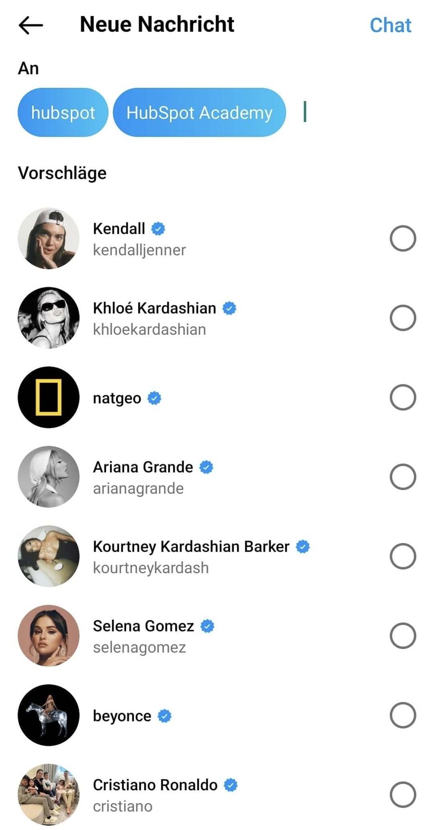 Instagram-Gruppe erstellen und bearbeiten: So geht's