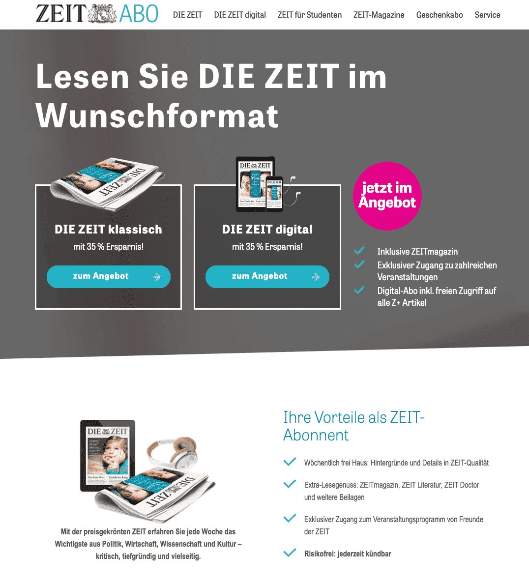 15 Beispiele für erfolgreiche und inspirierende Landing-Pages