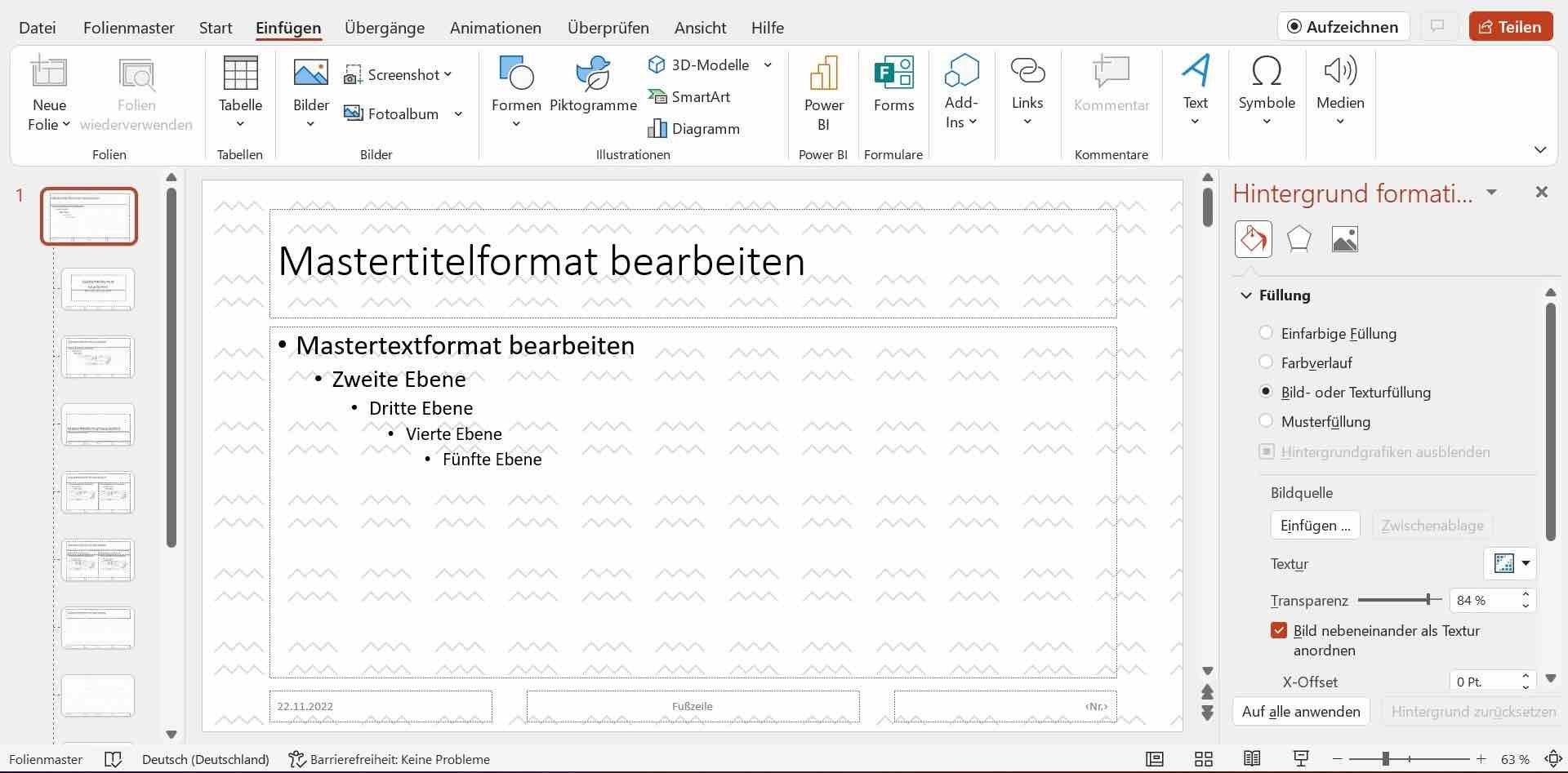 PowerPoint-Wasserzeichen einfügen und bearbeiten: So geht's