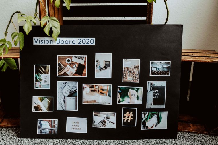 Ein Vision Board erstellen in sechs einfachen Schritten